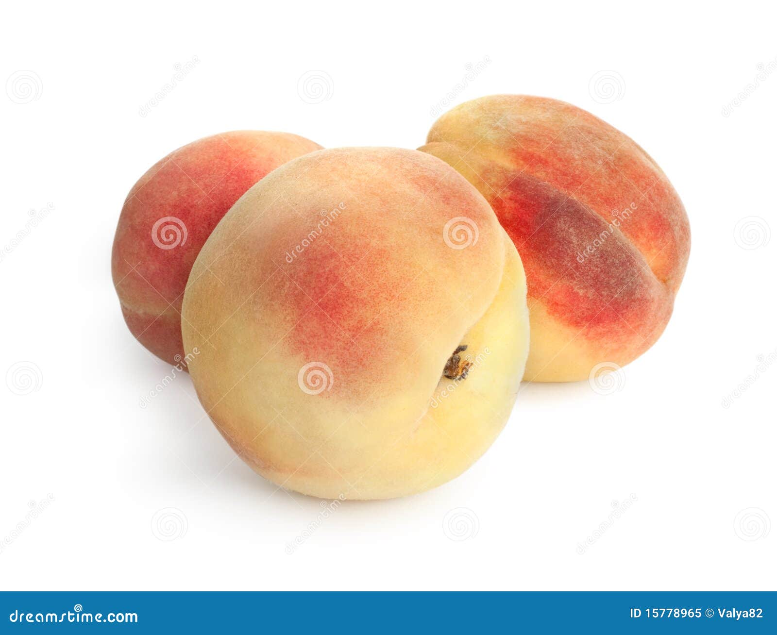 Three peaches stock image. Image of healthy, taste, yellow - 15778965