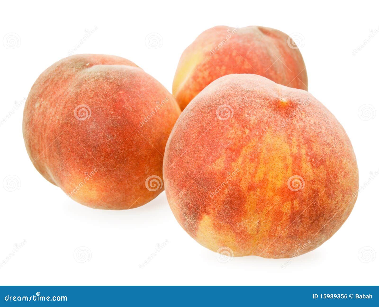 Three peaches stock photo. Image of circle, bright, ripe - 15989356