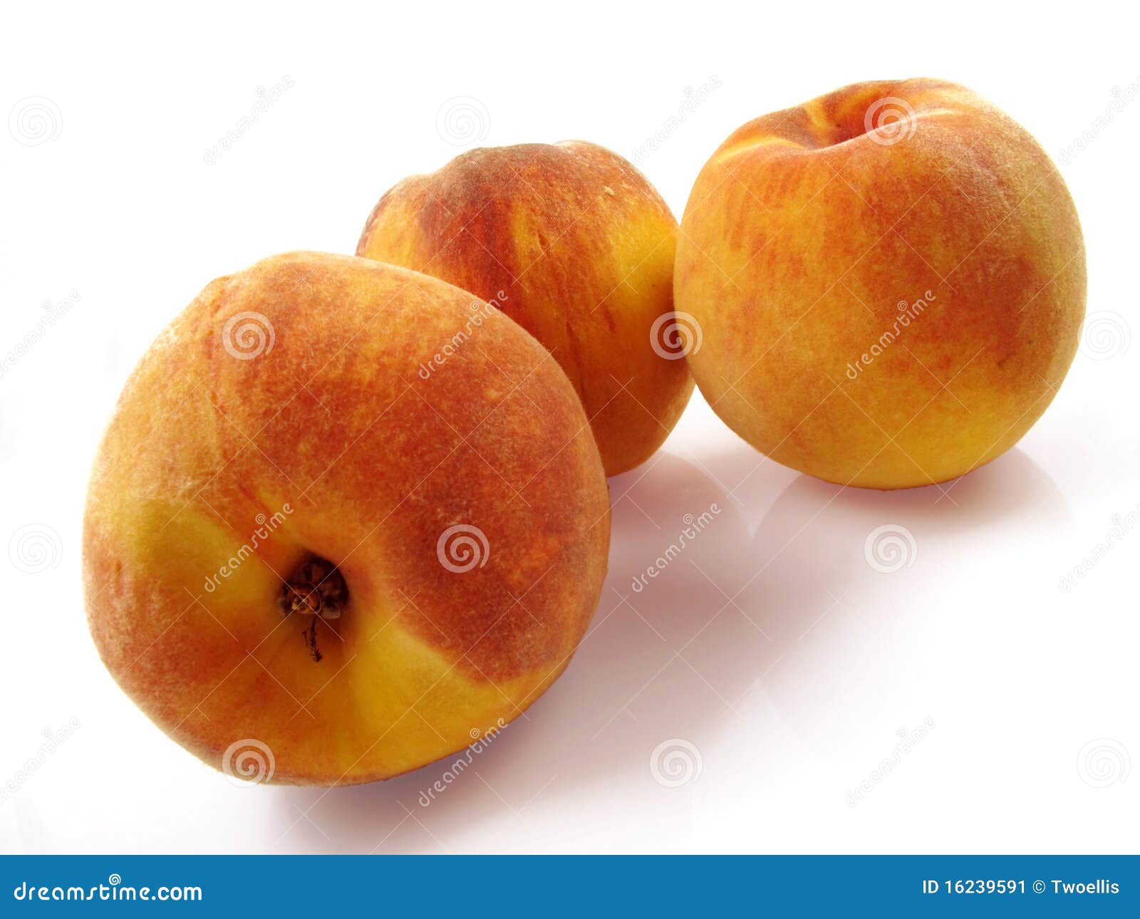 Three Peaches stock image. Image of white, healthy, close - 16239591