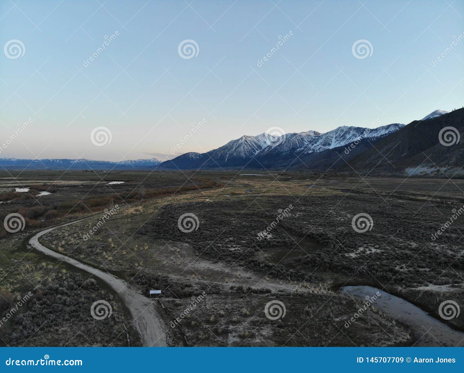 Three Peaks in Spring stock image. Image of trail, covered - 145707709