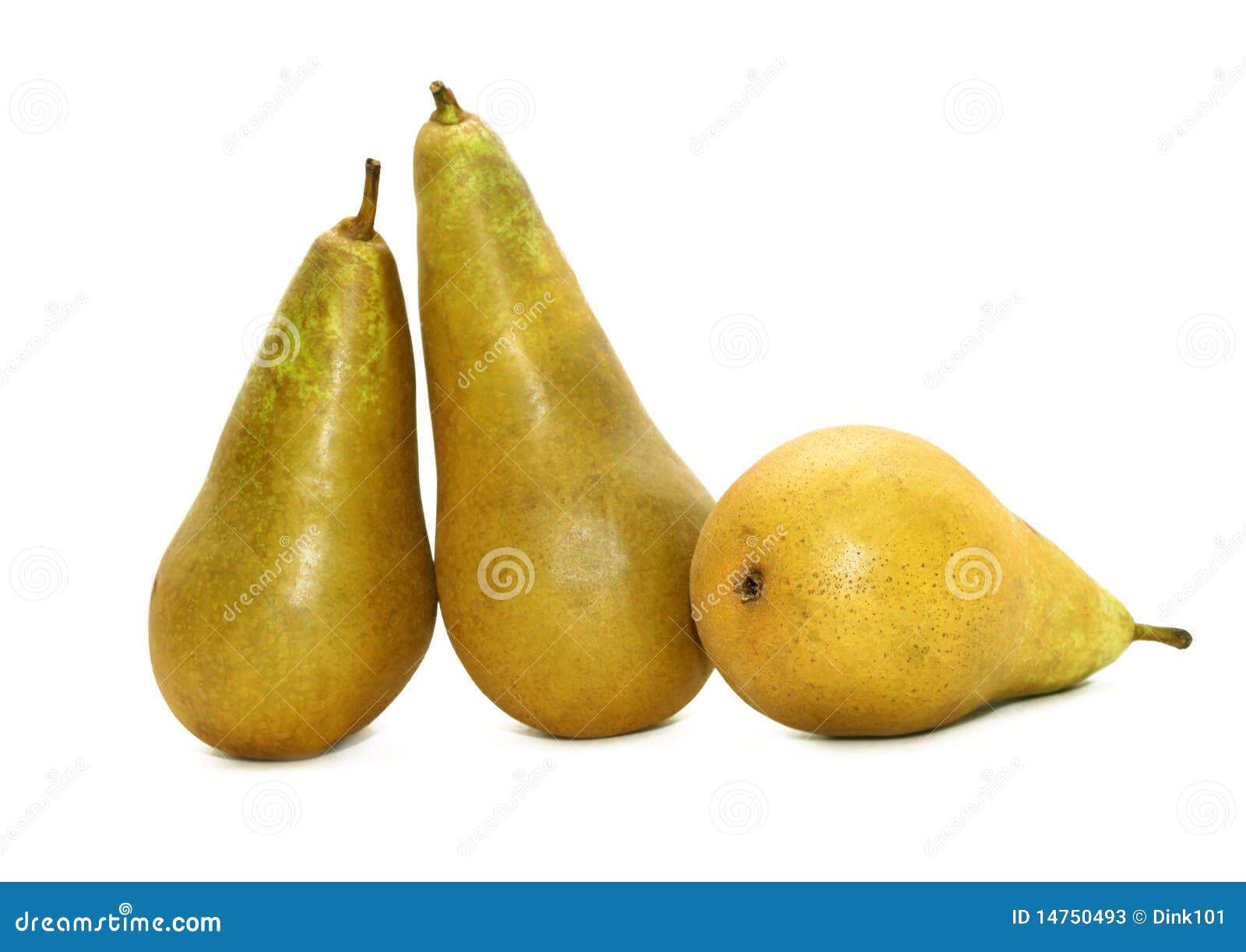 Three pears stock image. Image of delicious, fruity, juicy - 14750493