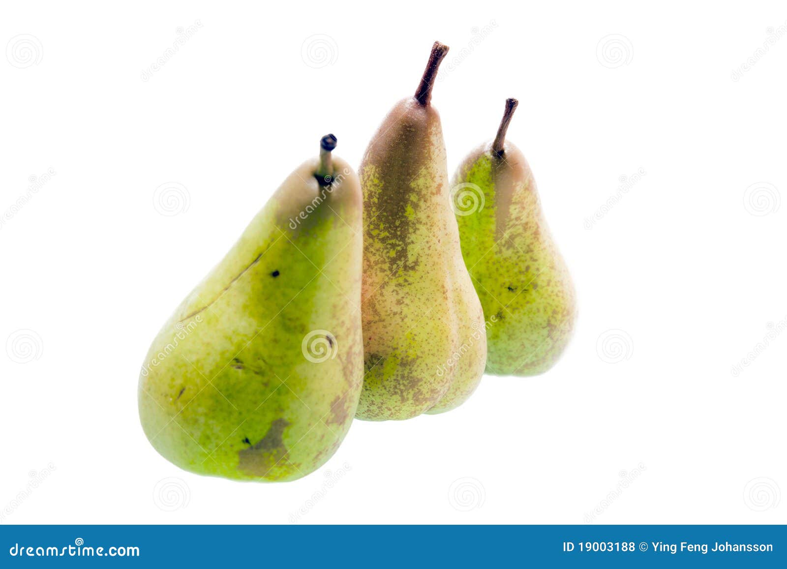 Three pears stock photo. Image of isolated, green, energy - 19003188