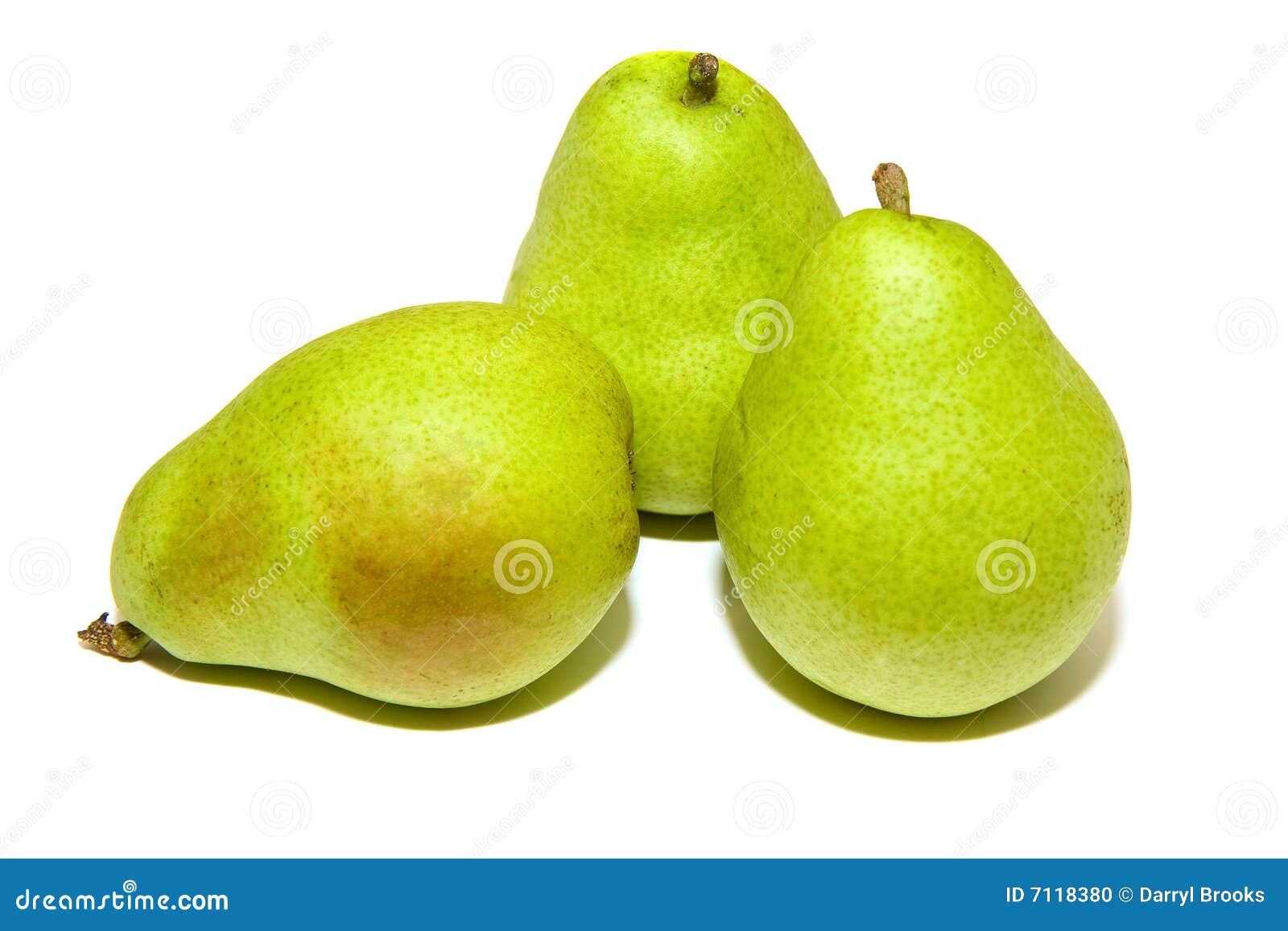 Three Pears stock photo. Image of nutritious, nutrition - 7118380