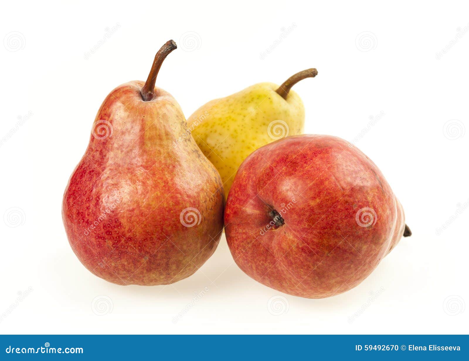 Three pears stock photo. Image of pears, pure, ripe, background - 59492670