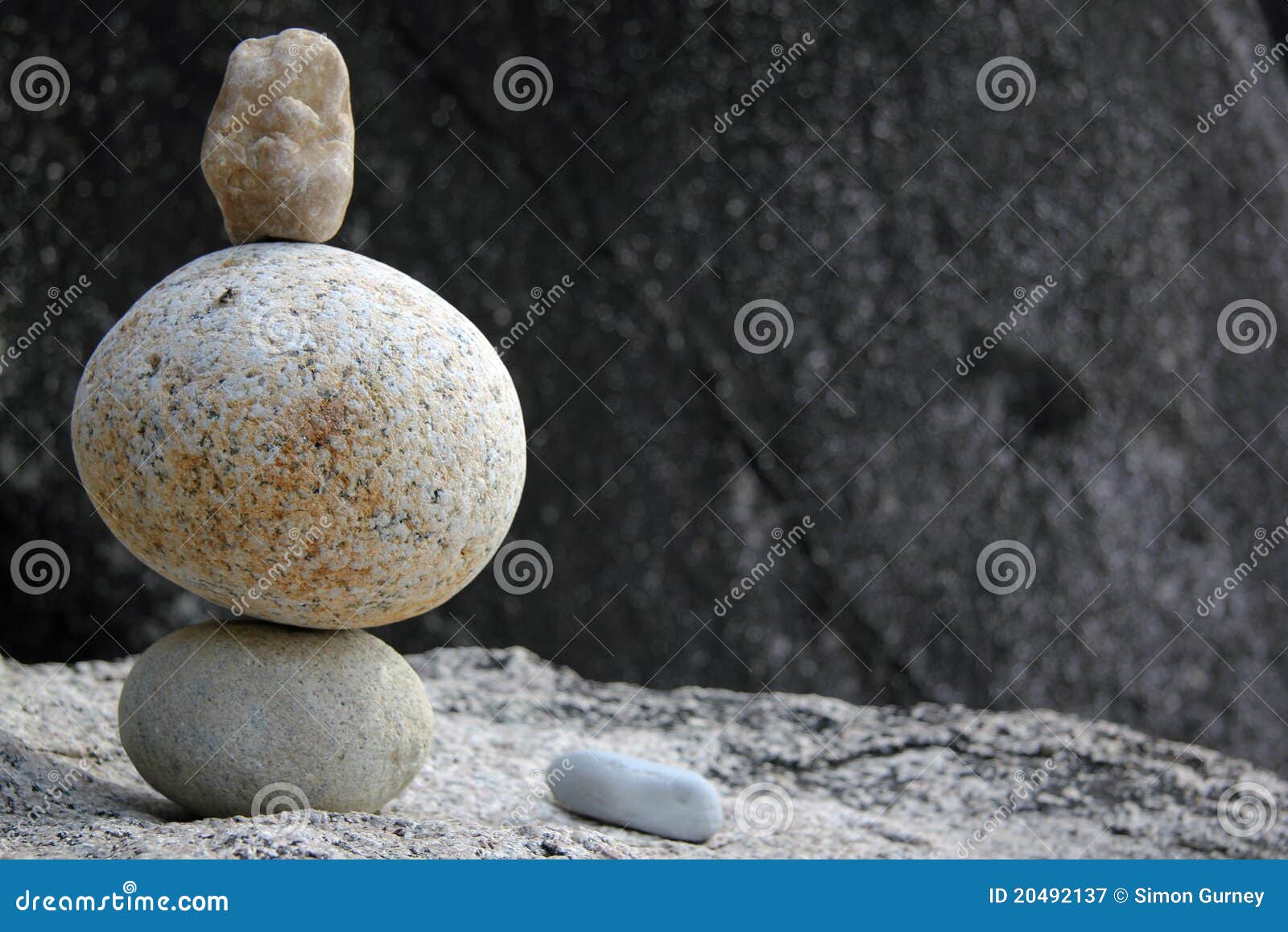Three pebbles stacked stock image. Image of arranged - 20492137