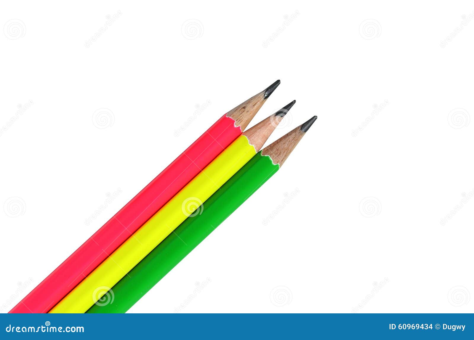 Three pencil stock photo. Image of colour, group, graphic - 60969434