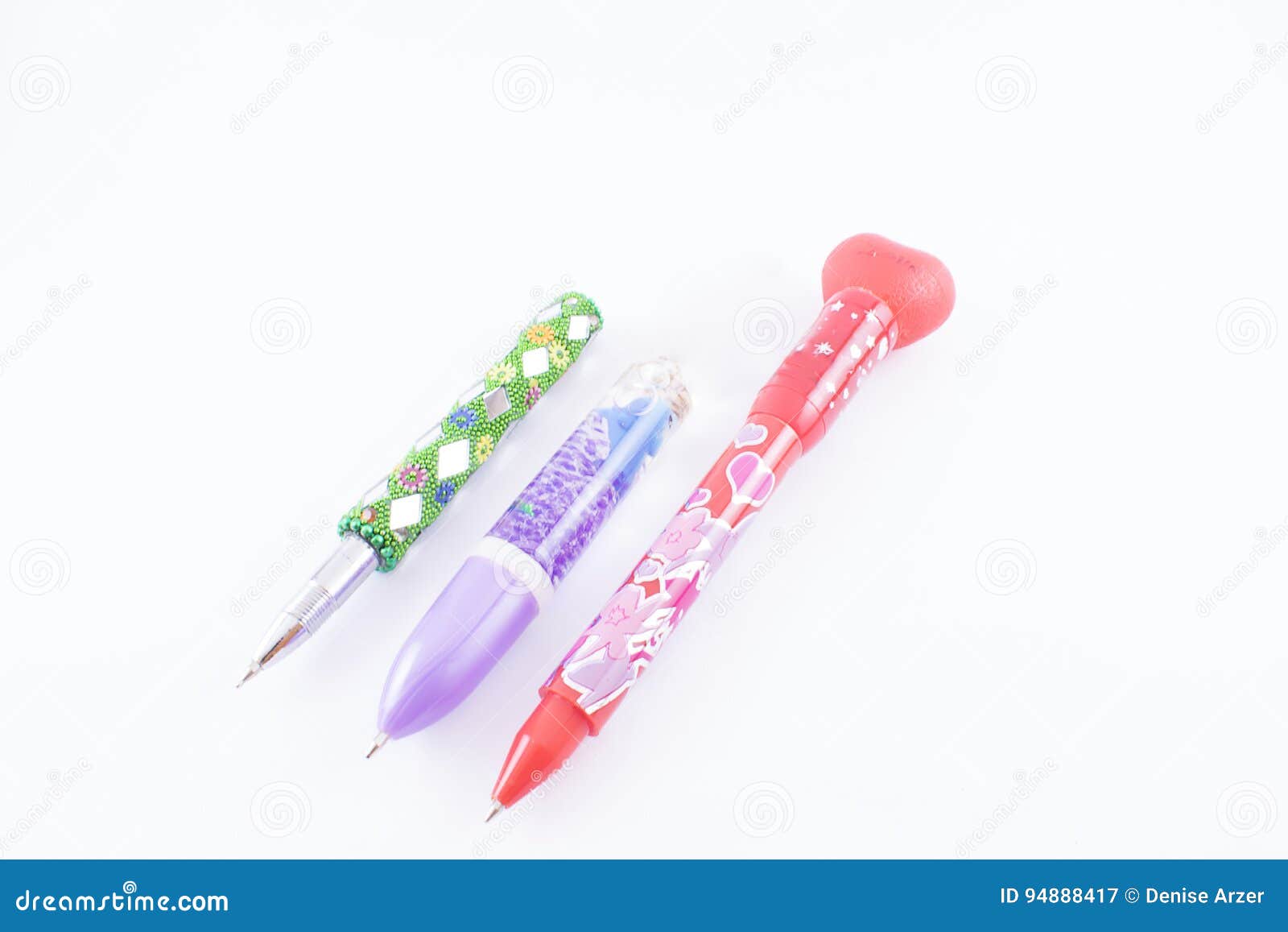 Three pencils. stock image. Image of three, design, pencils - 94888417