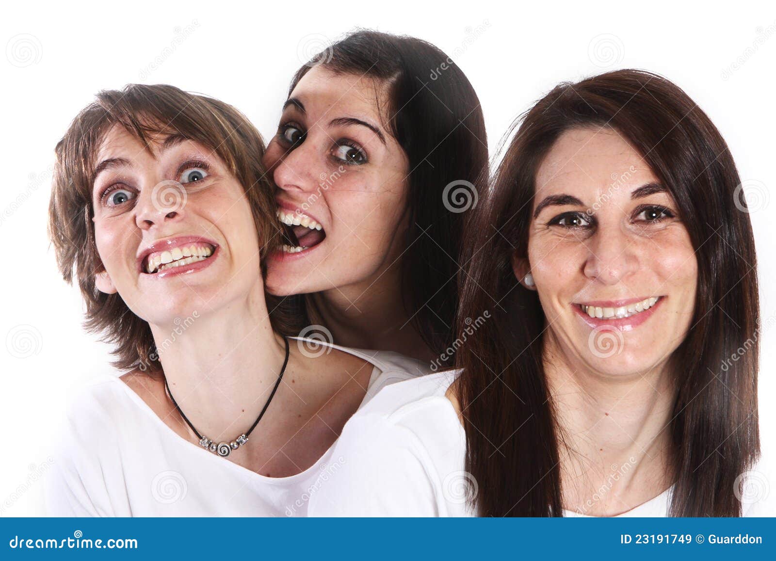 Three People stock image. Image of three, happy, brother - 23191749