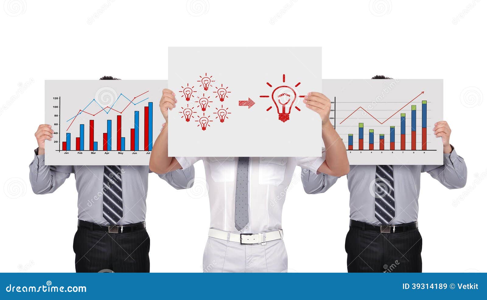 Three people stock image. Image of marketing, graphic - 39314189