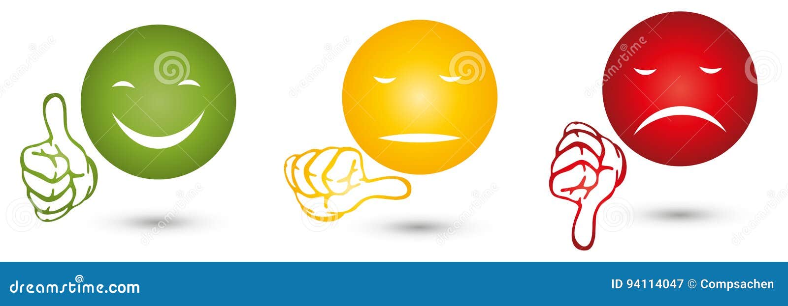 Three Rating Star Like Positive Feedback. Concept Of Notice, Opinion ...