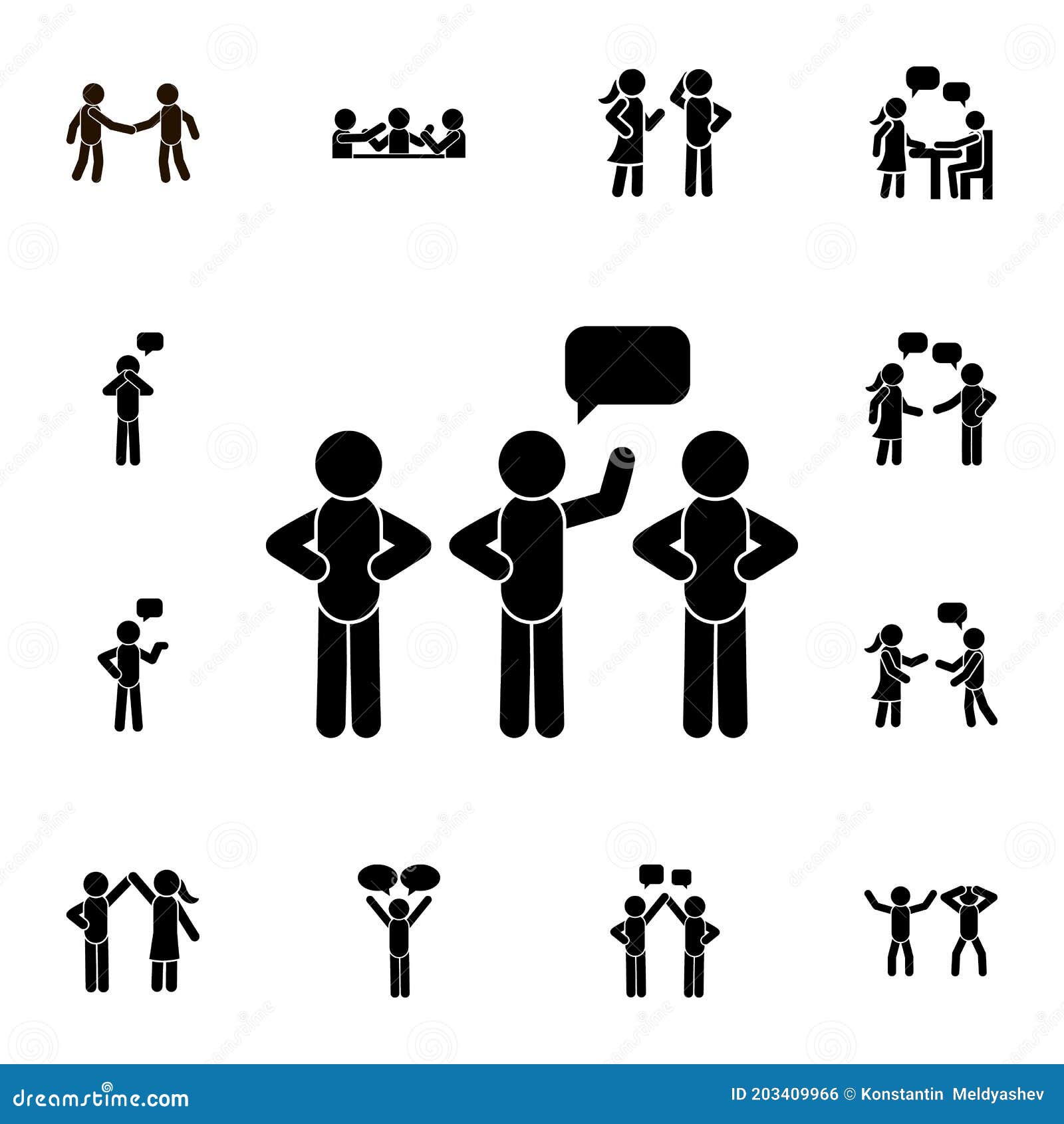 Monologue Cartoons, Illustrations & Vector Stock Images - 697 Pictures ...