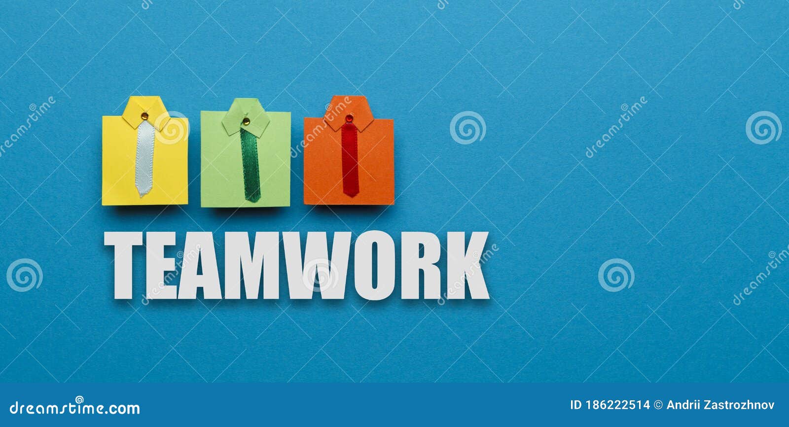 Three People in a Team, Teamwork in Business. Improving Interactions ...