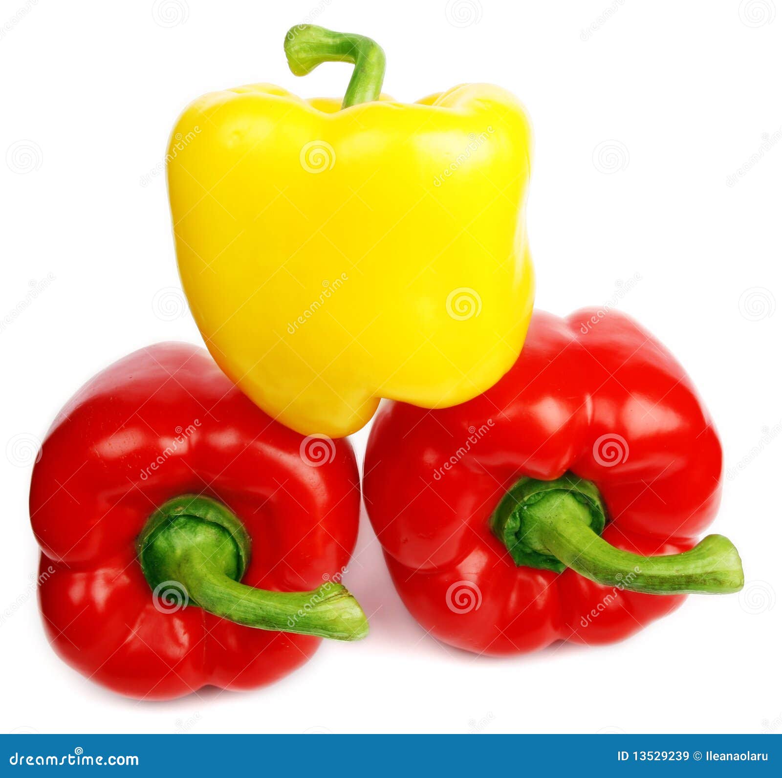 Three pepper stock image. Image of background, dinner - 13529239