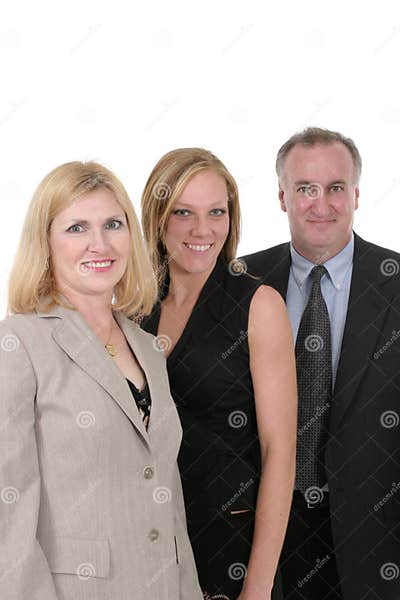 Three Person Business Team 1 Stock Image - Image of smart, group: 934587
