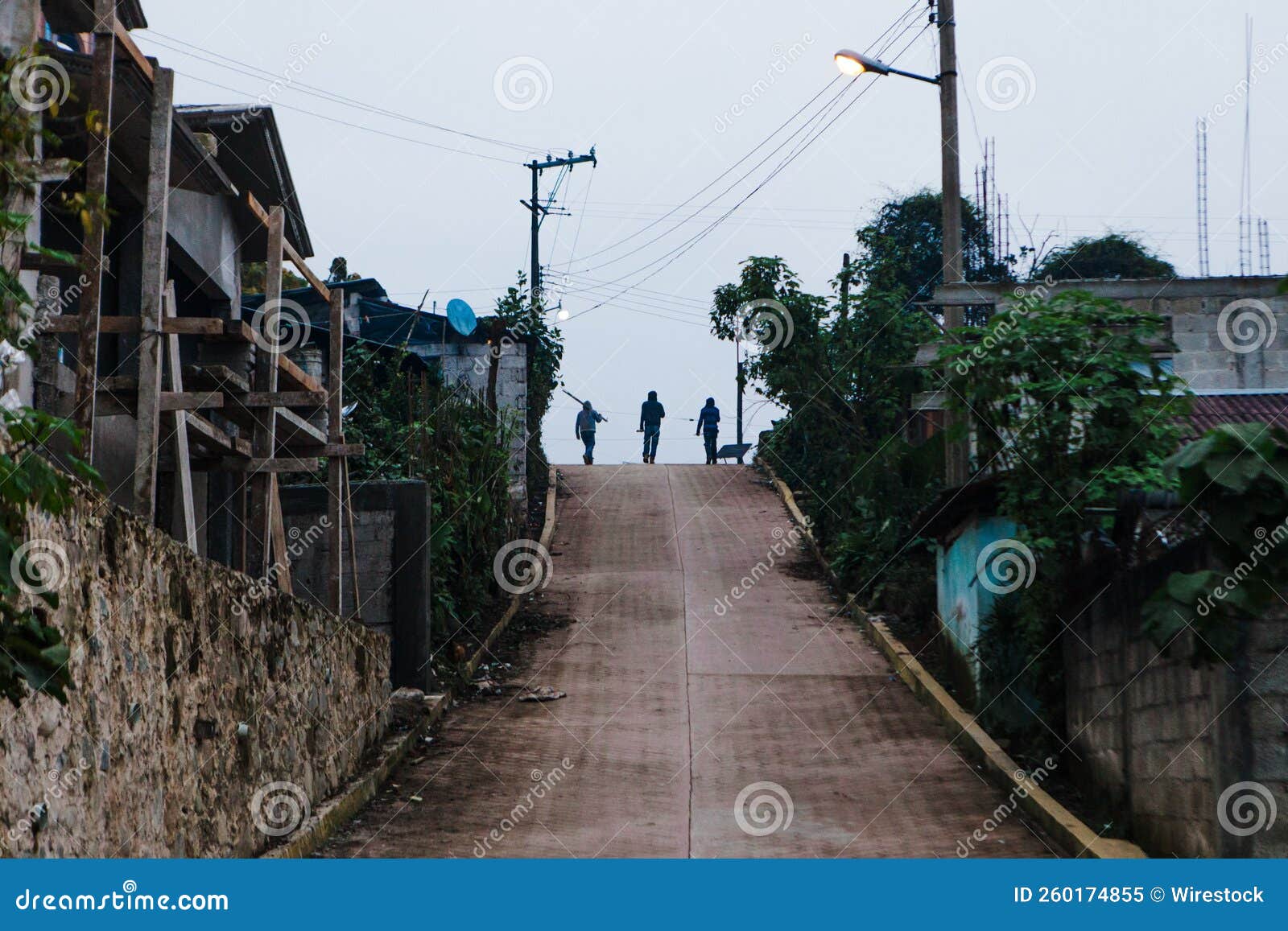 Rural Mexico Dirt Road To Lake Chapala Royalty-Free Stock Photo ...