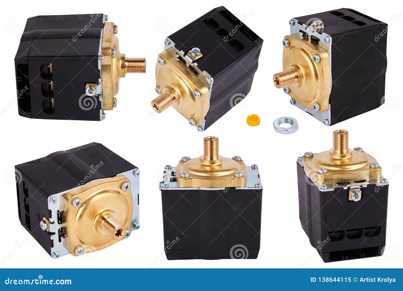 Three Phase Compressors. Pressure Switch Control. Pressure Switch for ...