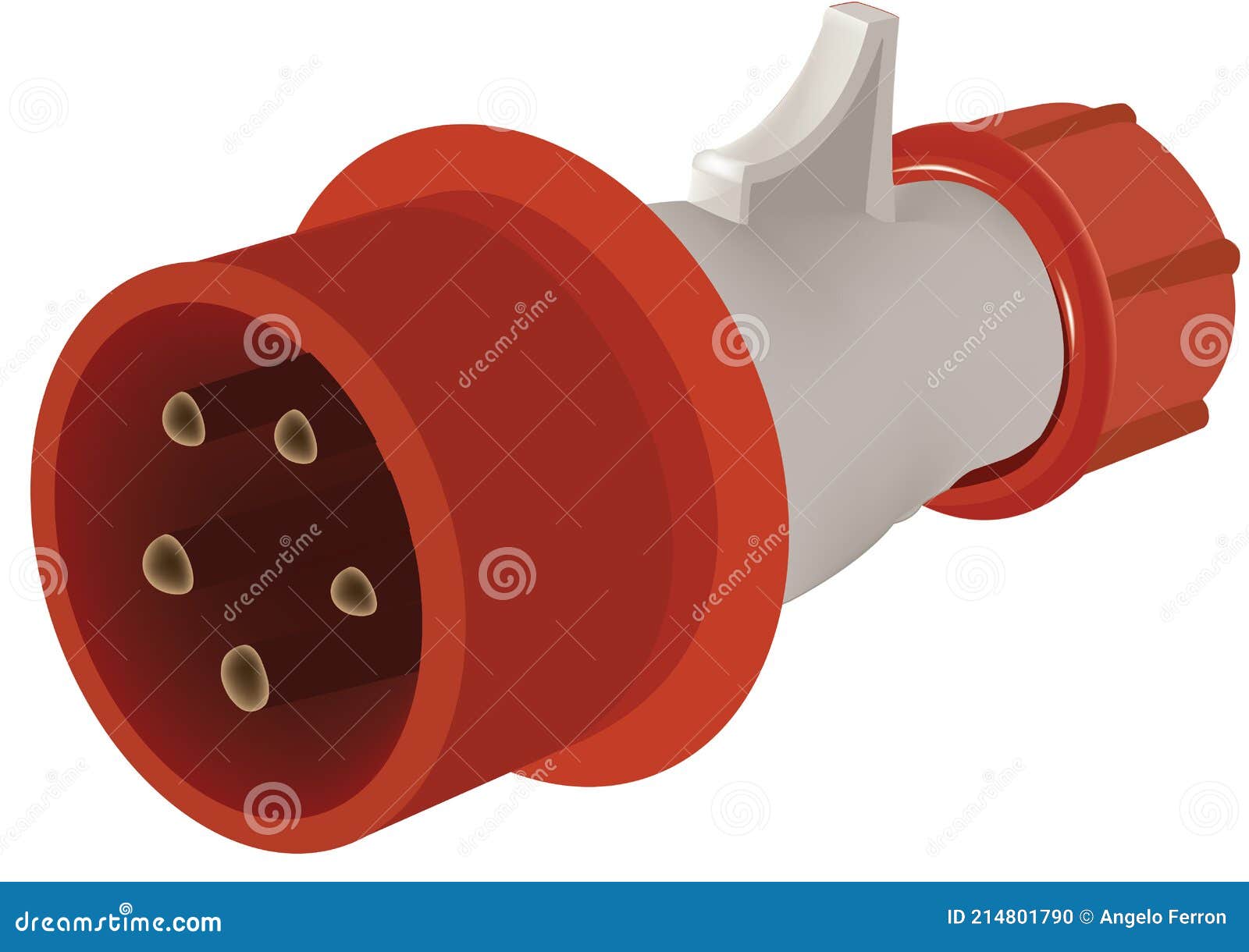 Three-phase Plug for Industrial Use Three-phase Plug for Industrial Use ...