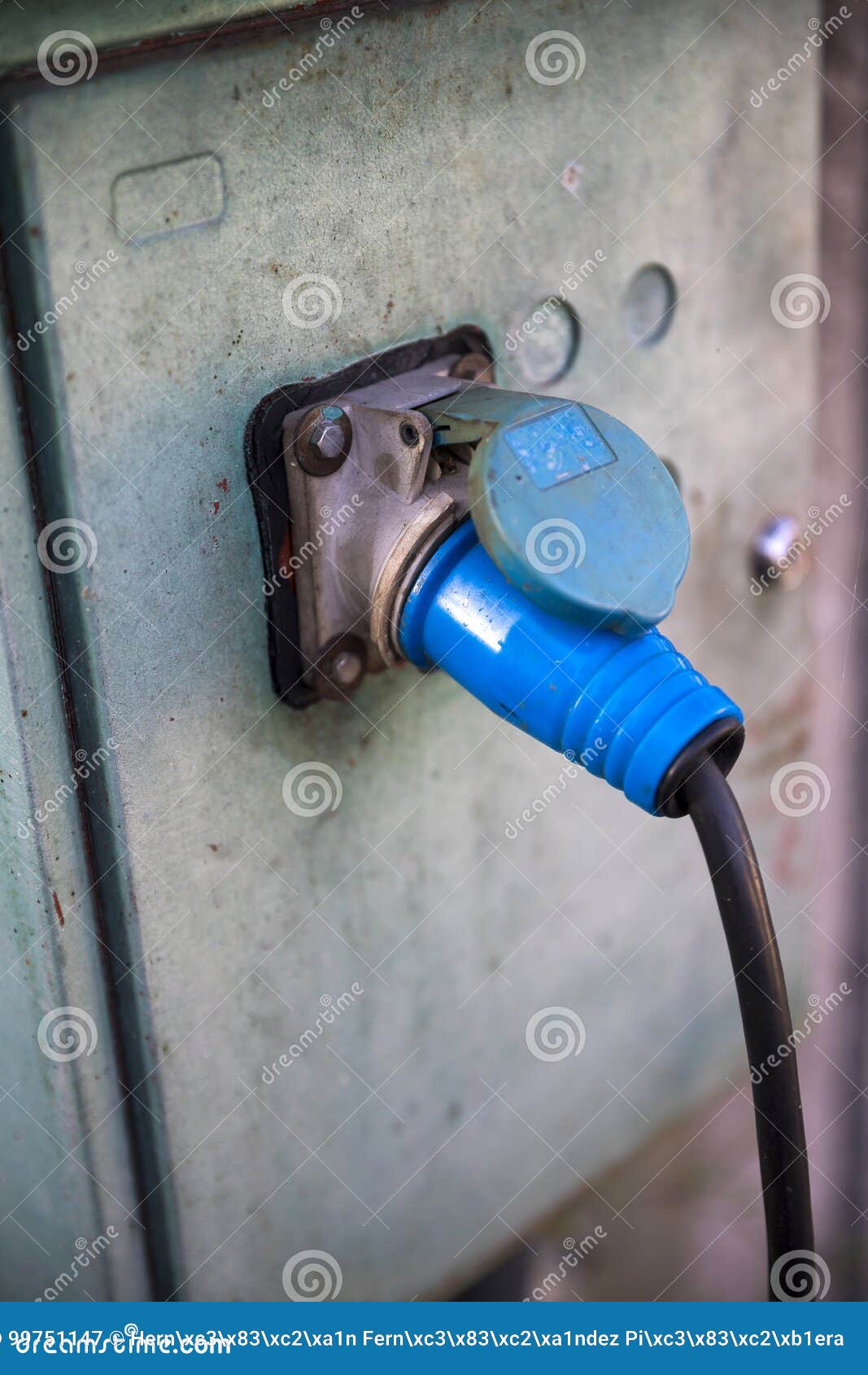 Three-phase plug stock image. Image of stairway, ready - 99751147