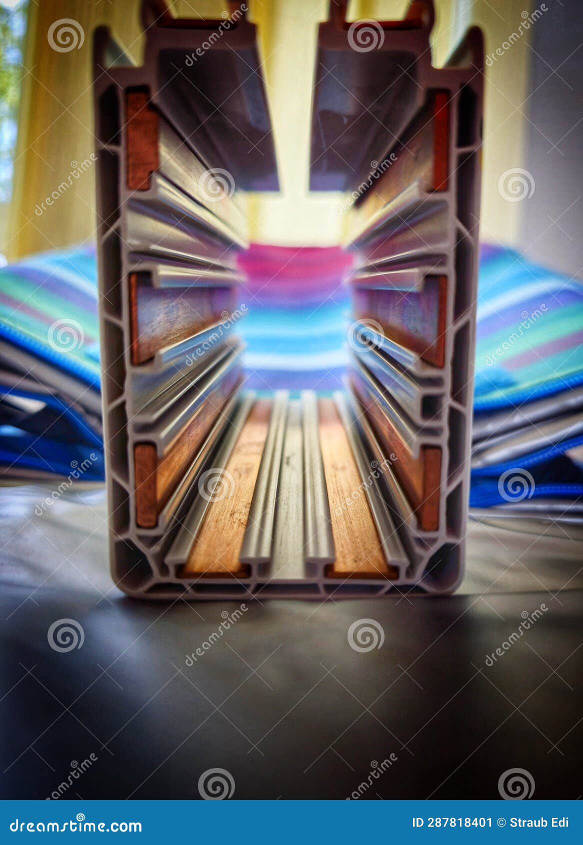 Three phase rail profile stock image. Image of rail - 287818401