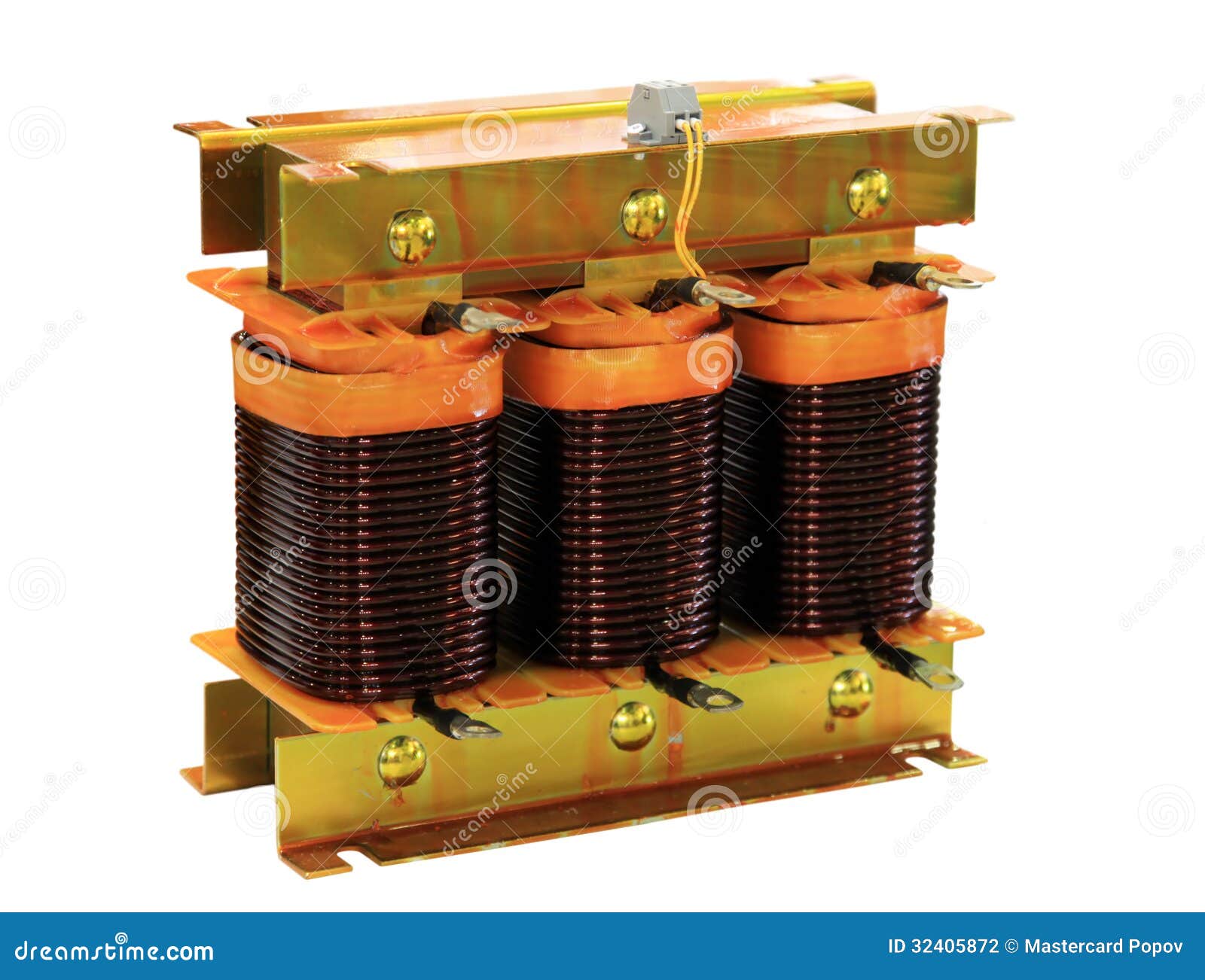 Three-phase transformer stock photo. Image of small, watt - 32405872