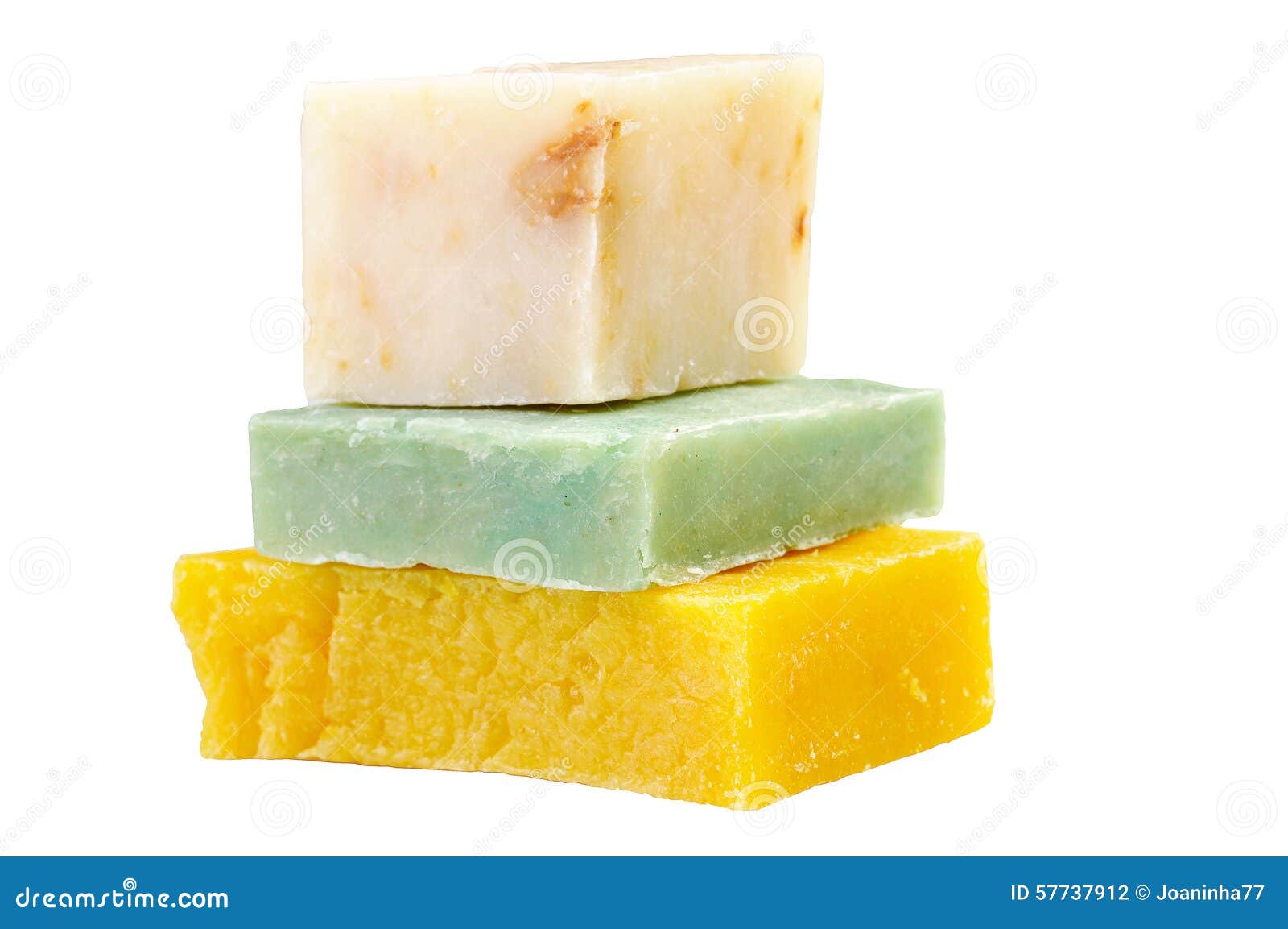 Three Pieces Handmade Soaps Stock Photo - Image of natural, beauty ...