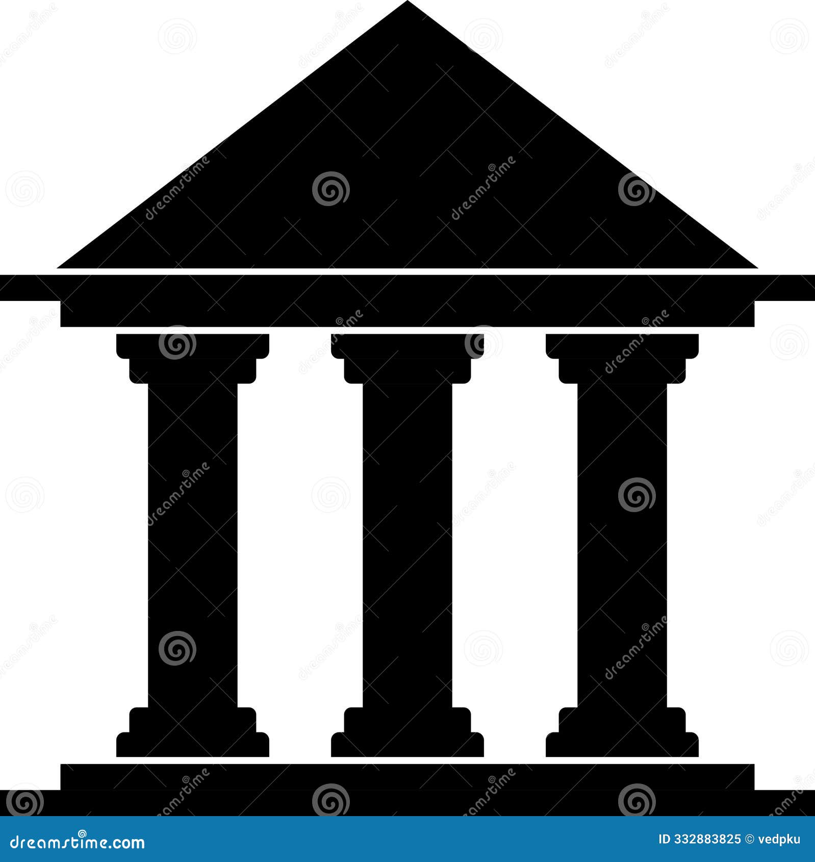 Three Pillars Black Building, Building Layout, Image of Three Pillars ...