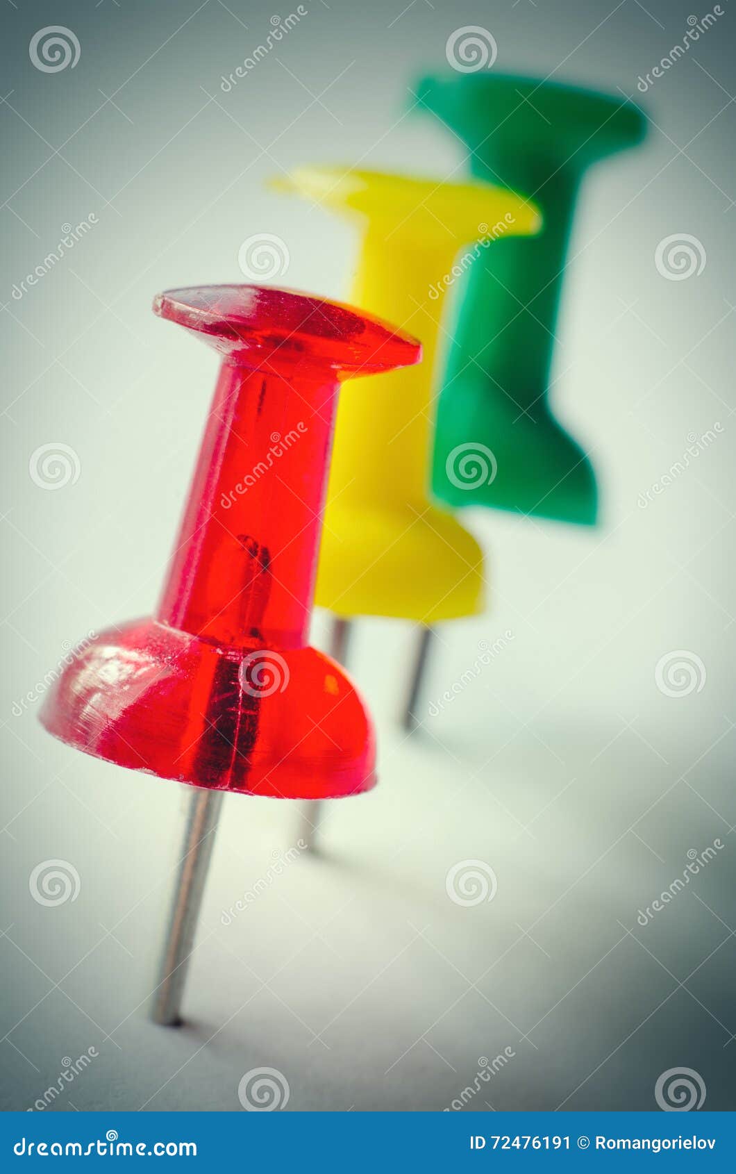 Three pins stock image. Image of colorful, drawing, needle - 72476191
