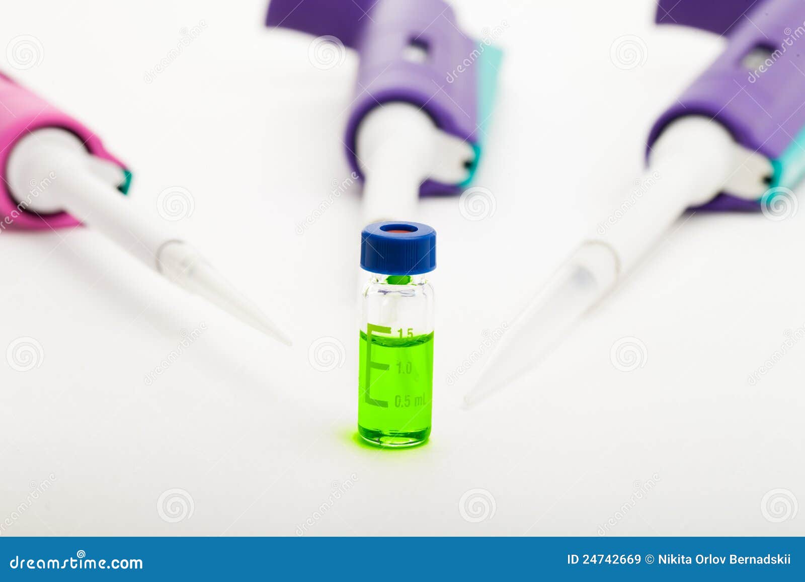 Chromatographic Vial And Caps Stock Photography | CartoonDealer.com ...
