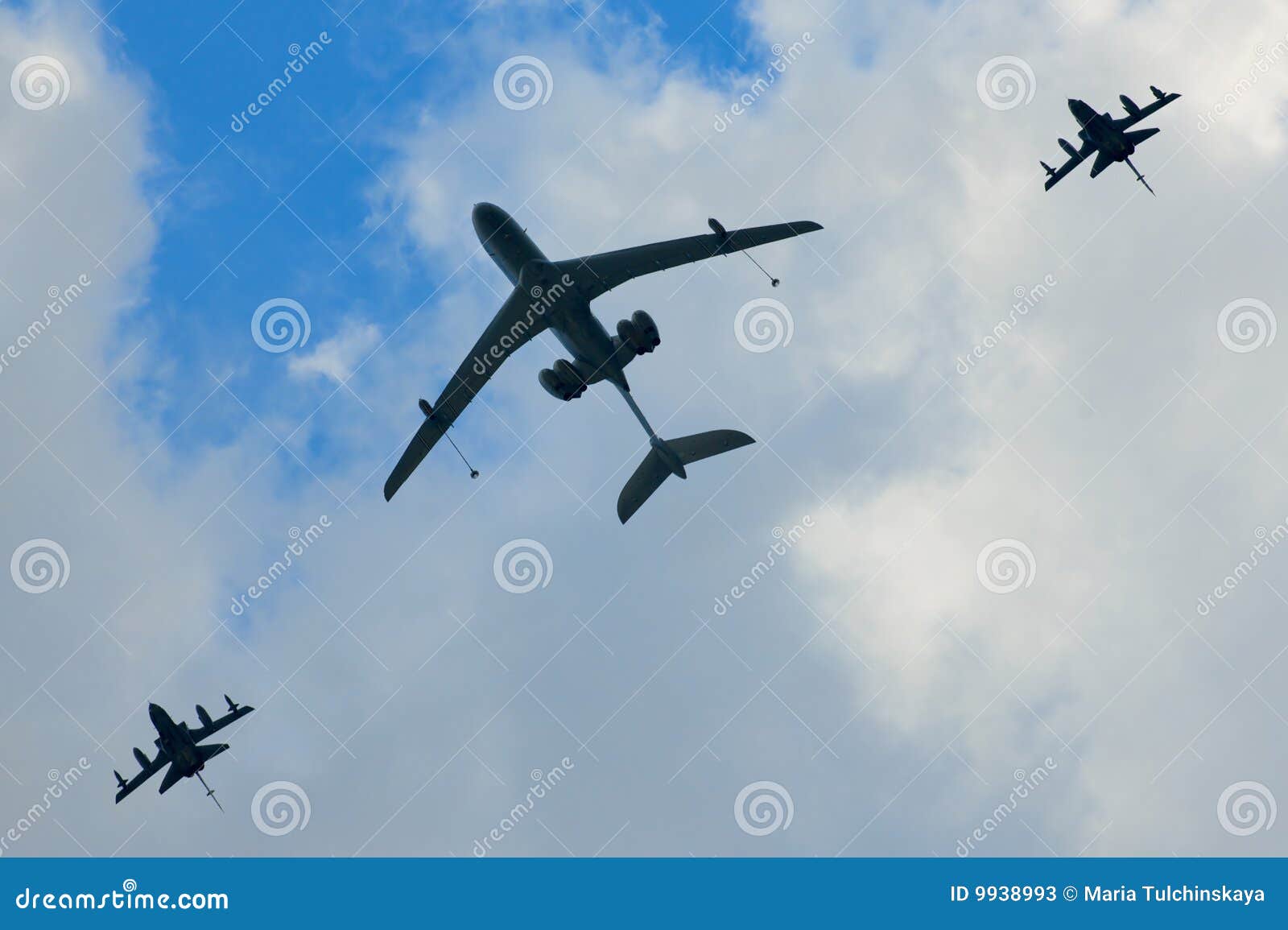 Three planes stock image. Image of overcast, europe, back - 9938993