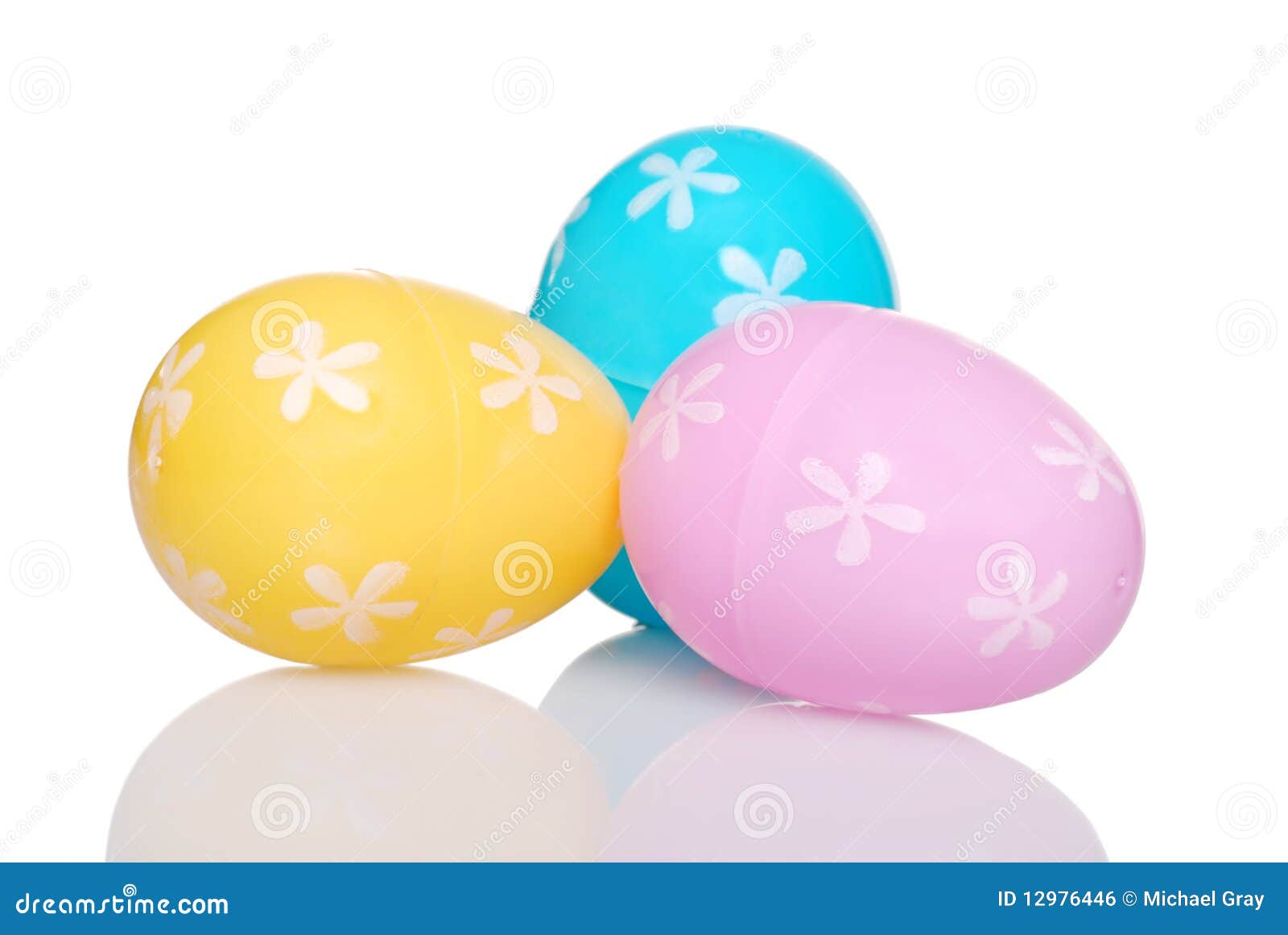Three Plastic Easter Egg Containers Stock Photo - Image of christian ...