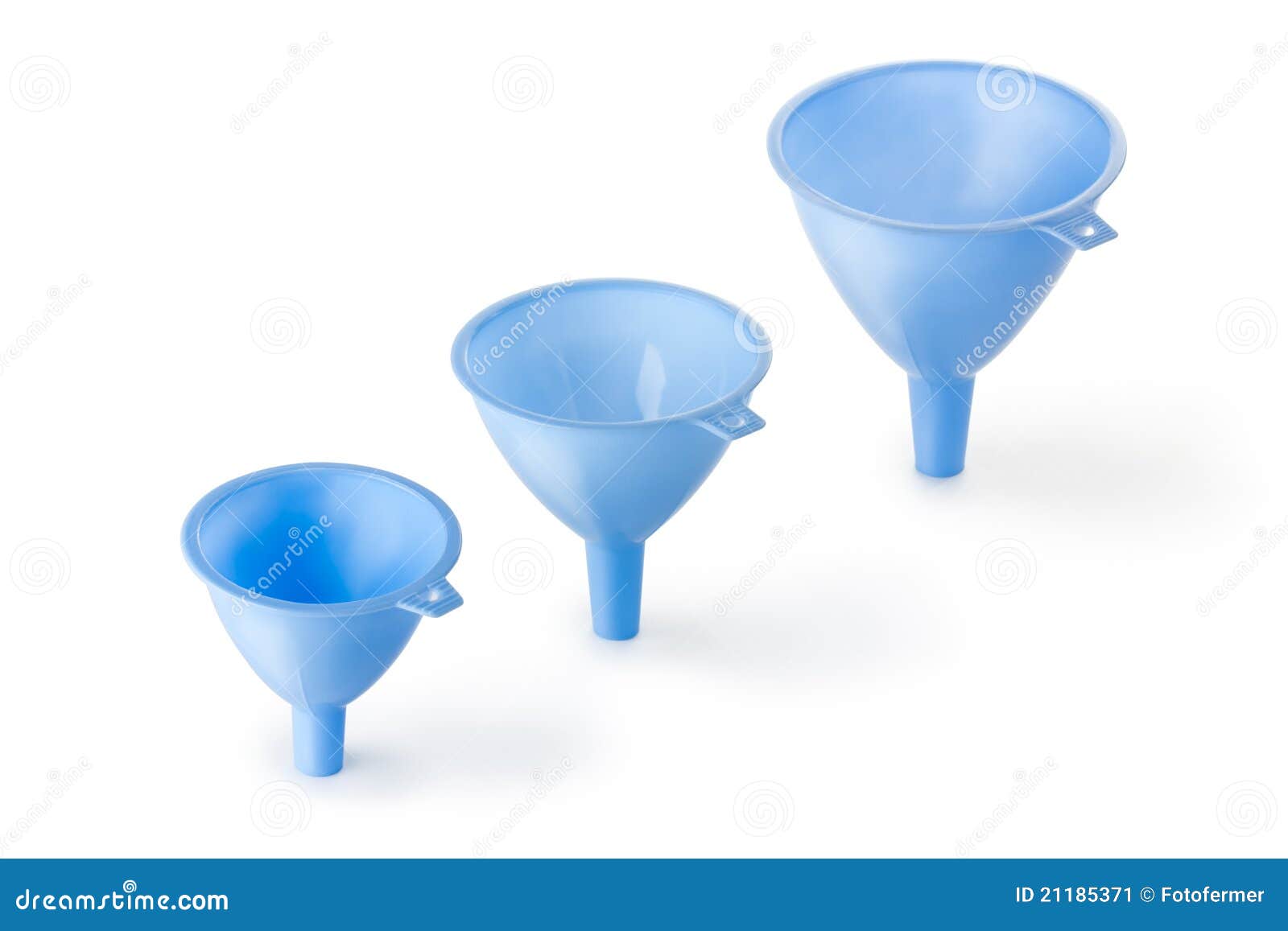Plastic Funnel Isolated On White Background Royalty-Free Stock Image ...