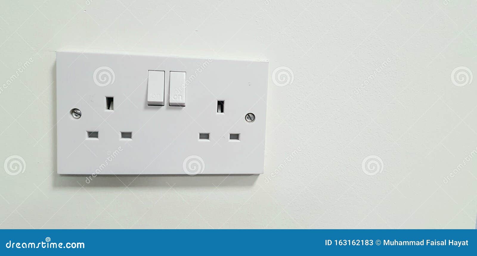 Three Plugs Sockets on a White Background Stock Image - Image of plugs ...