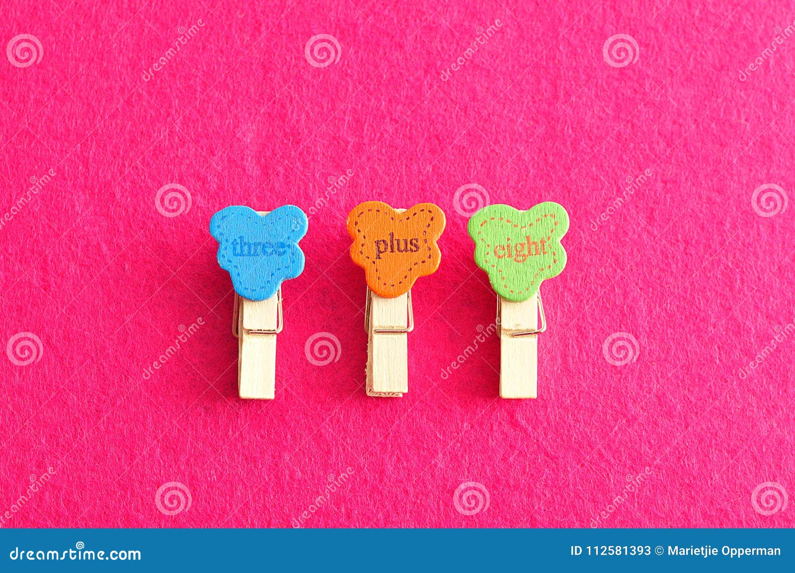 Three plus eight stock image. Image of mathematics, count - 112581393