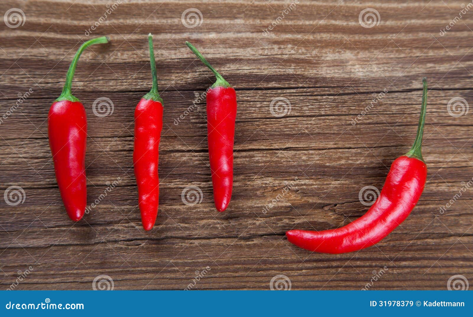 Three Plus One Pepperoni on Wood Stock Image - Image of closeup, flavor ...