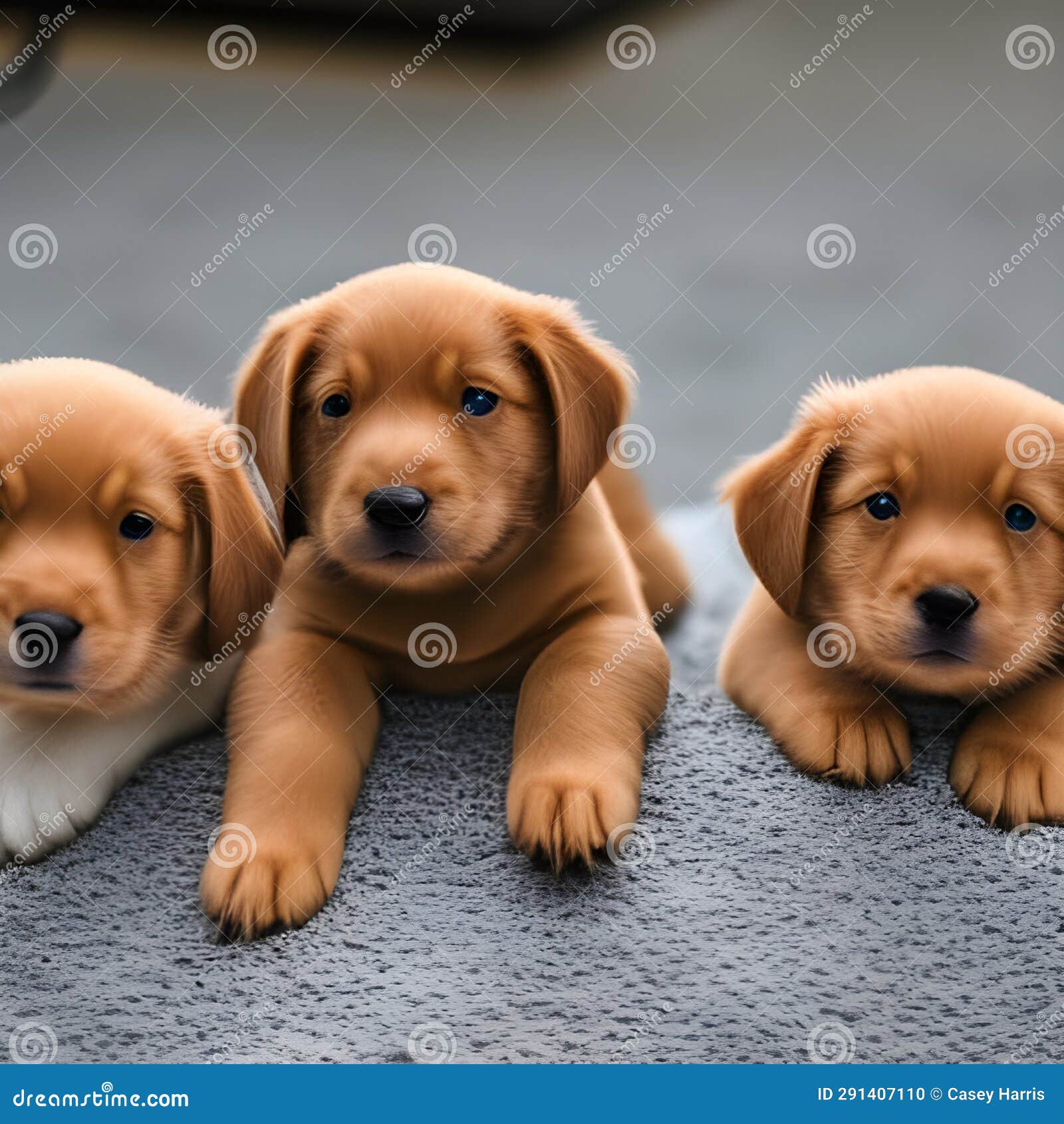 Three Puppies. Logo Design Template. Simple Line Logo Of Three Little ...