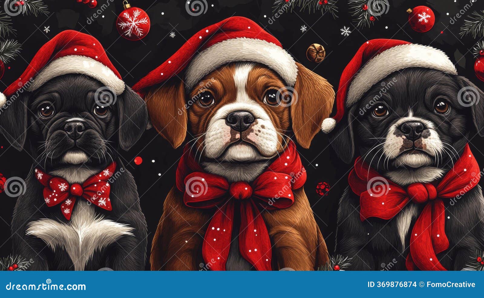 Three Puppies. Logo Design Template. Simple Line Logo Of Three Little ...