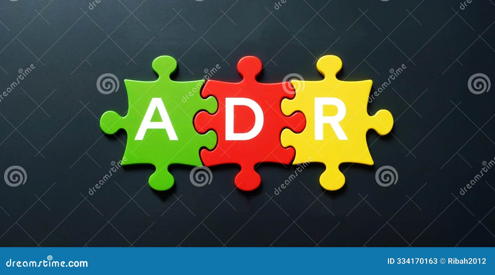 ADR - Alternative Dispute Resolution Acronym Stock Image ...