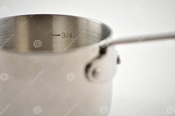 Three Quarters Full stock photo. Image of measure, utensil - 16711954