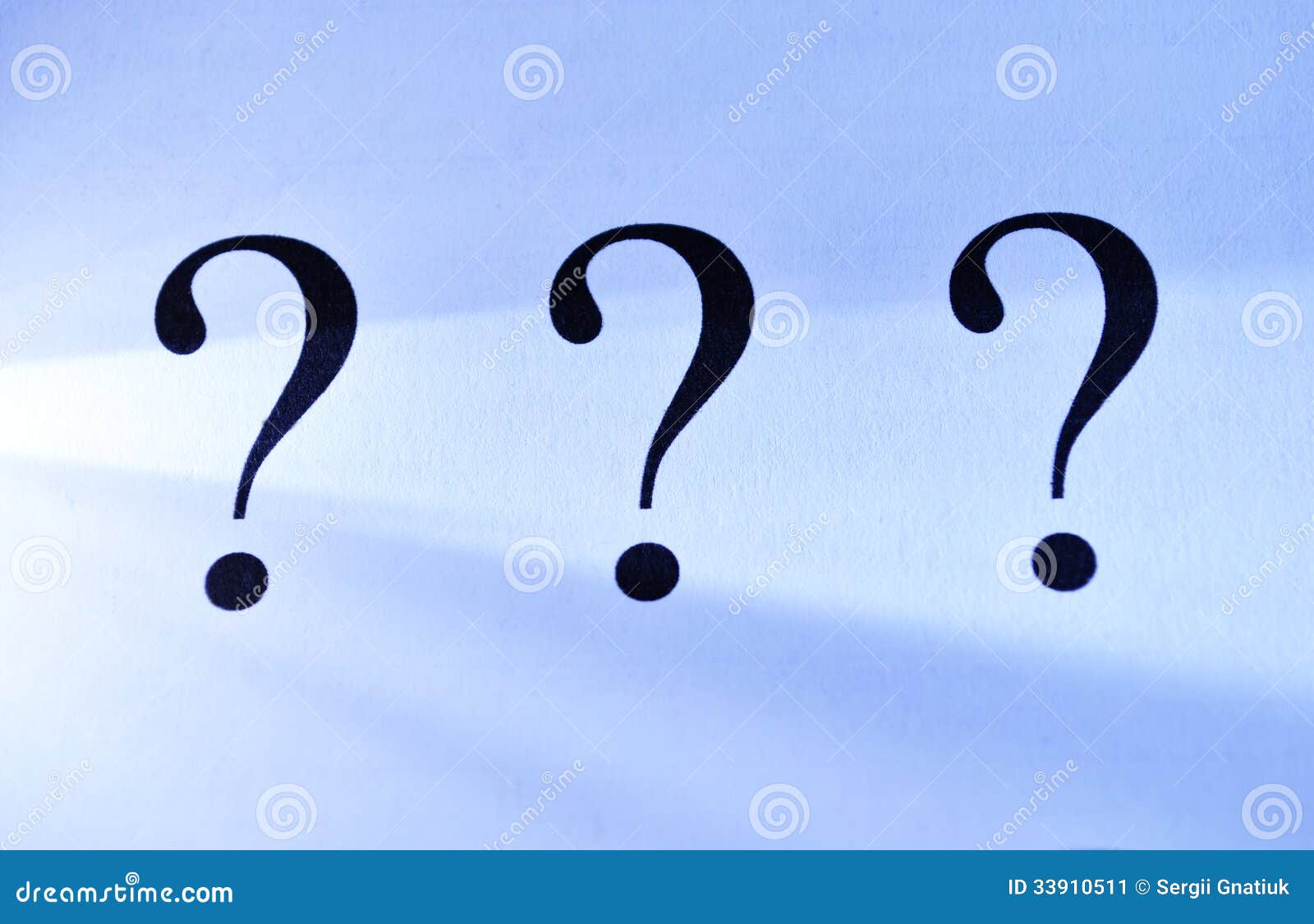 Three question marks stock image. Image of question, research - 33910511