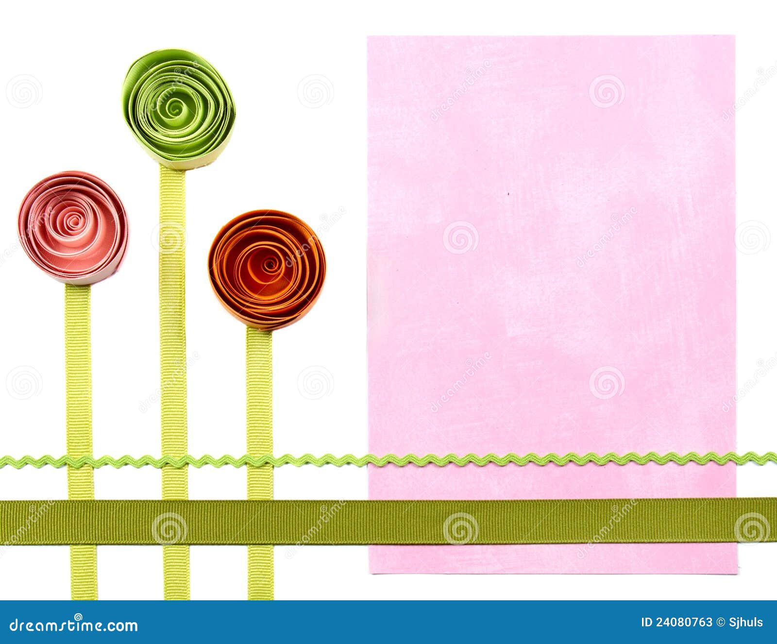 Quilled Cute Teddy Face Made Of Quilling Paper Strips Royalty-Free ...