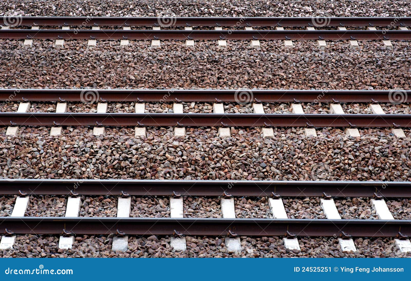 Three railway tracks stock image. Image of track, cargo - 24525251