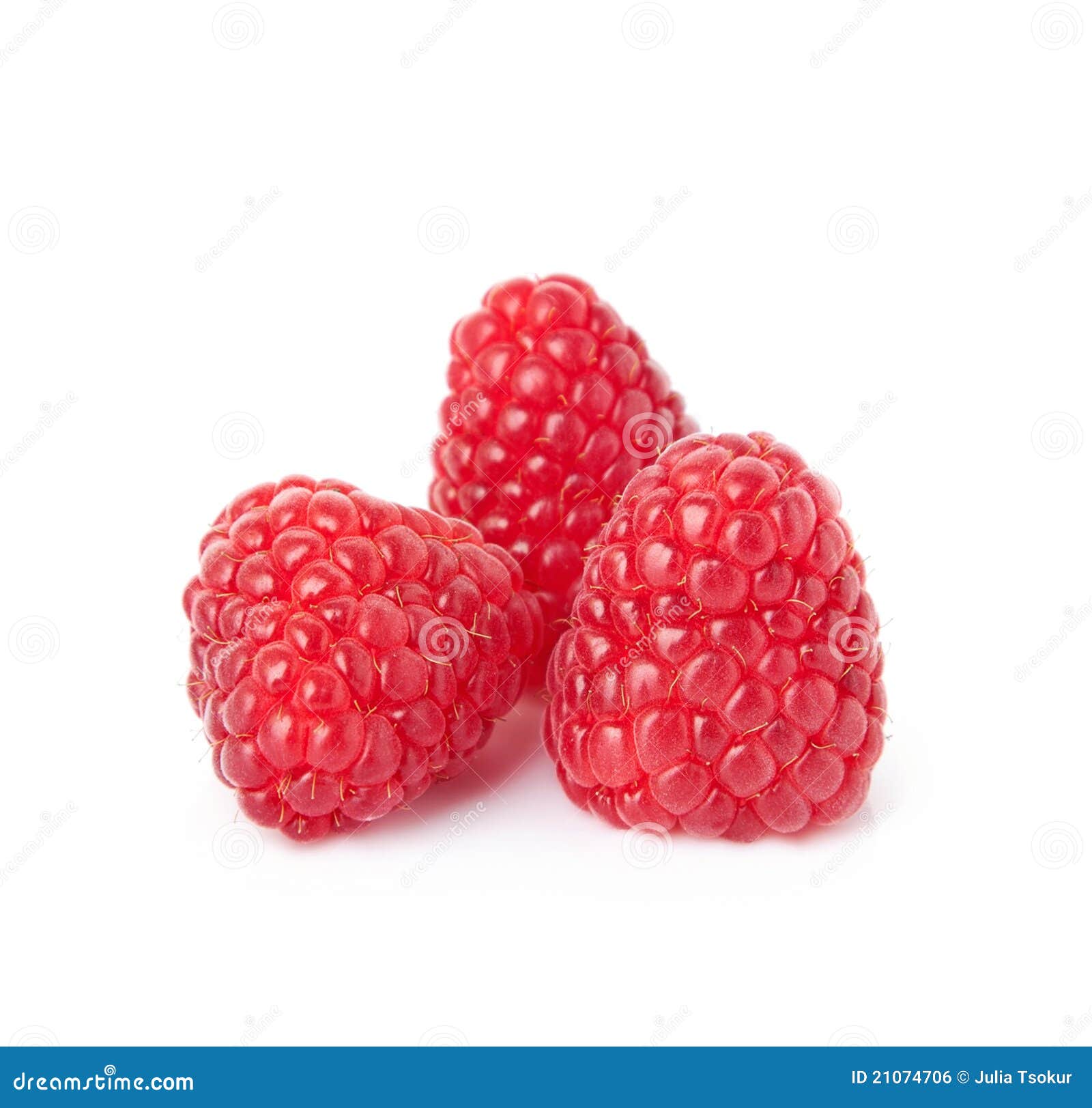 Three raspberry stock photo. Image of dessert, food, vitamins - 21074706