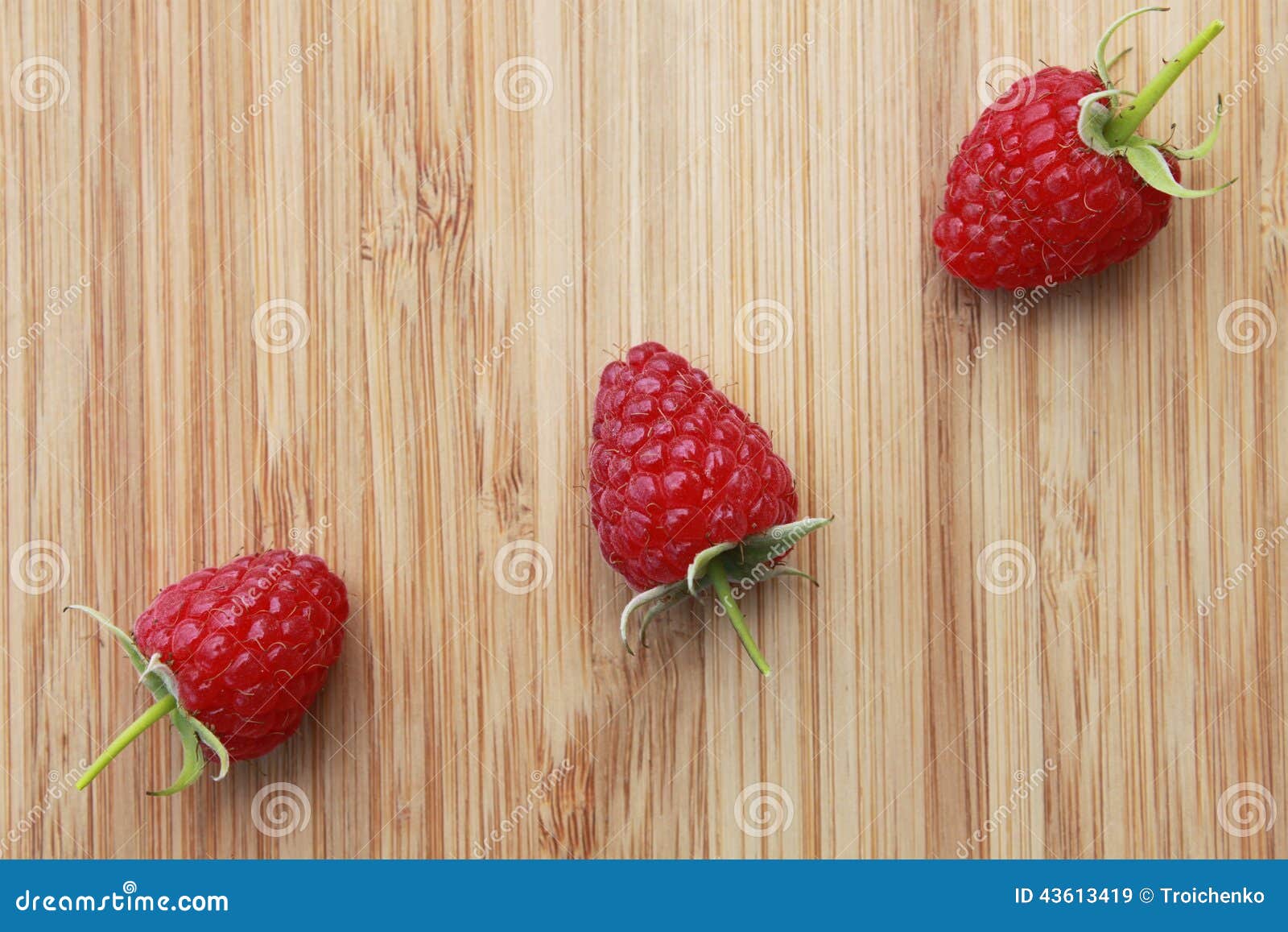 Three raspberry stock image. Image of fruit, beautiful - 43613419
