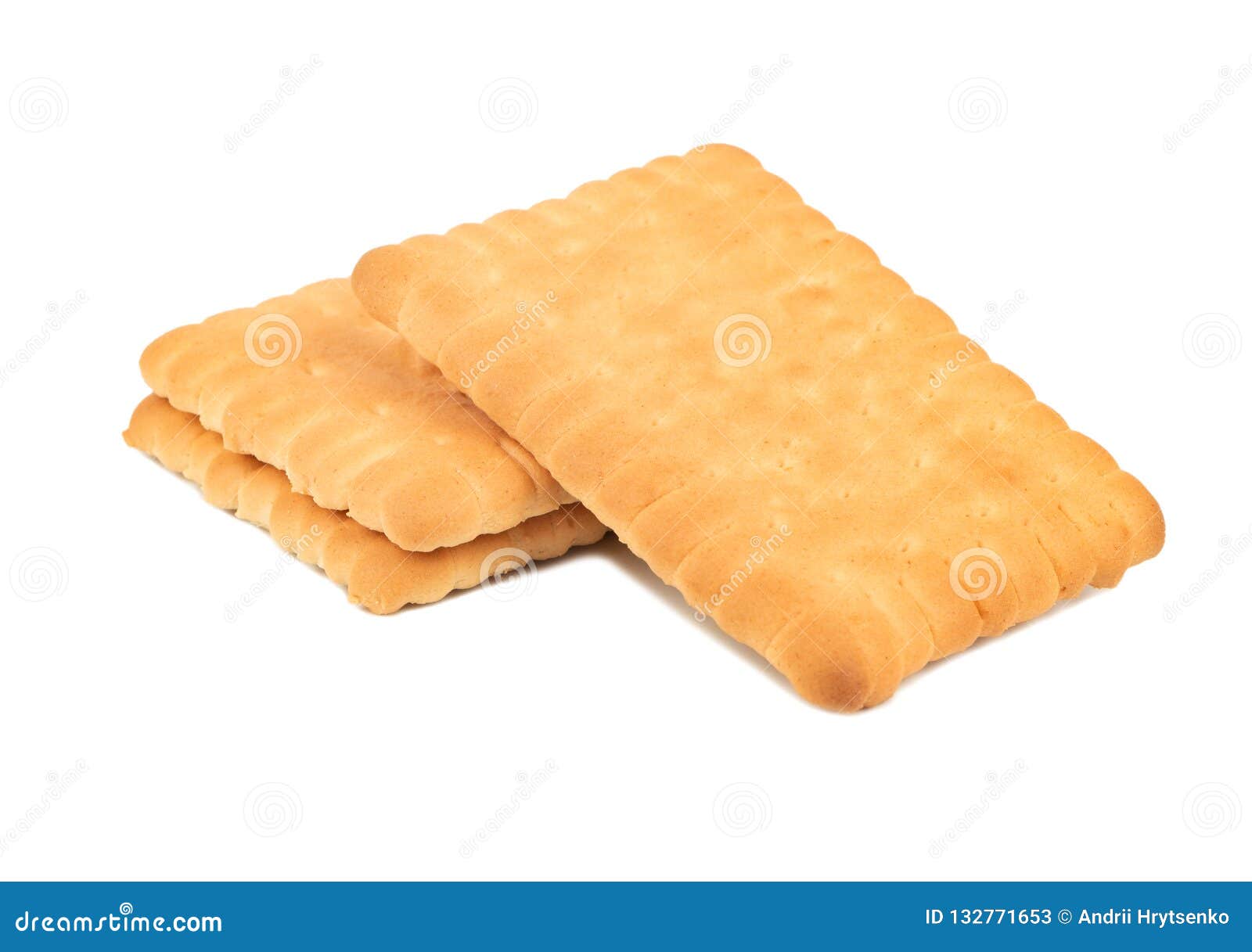 Three rectangular cookies stock image. Image of cake - 132771653