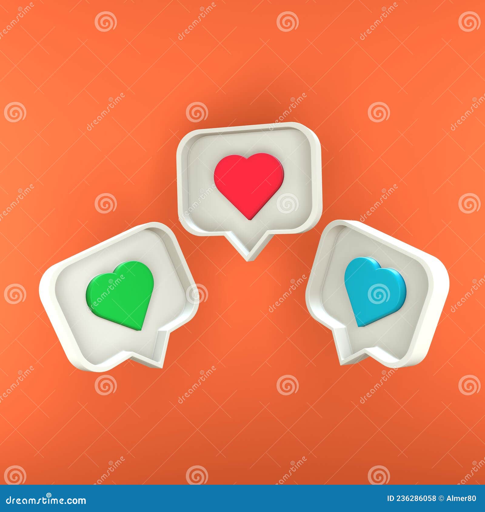 Three Rectangular White Pins in Different Angles with a Red, Green and ...