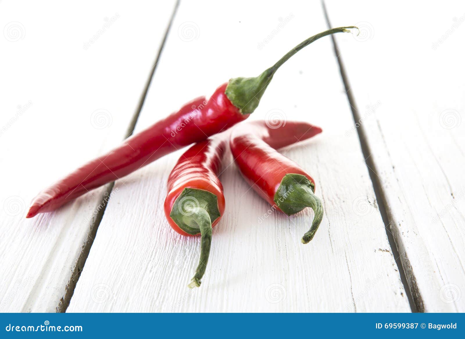 Three Red chilis stock image. Image of arrangement, pepper - 69599387
