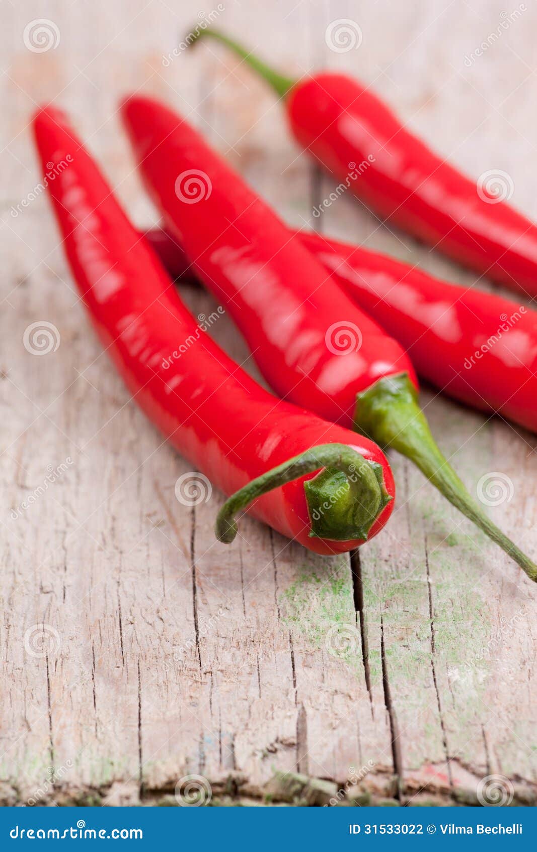 Three red chilli stock photo. Image of pepper, food, spice - 31533022