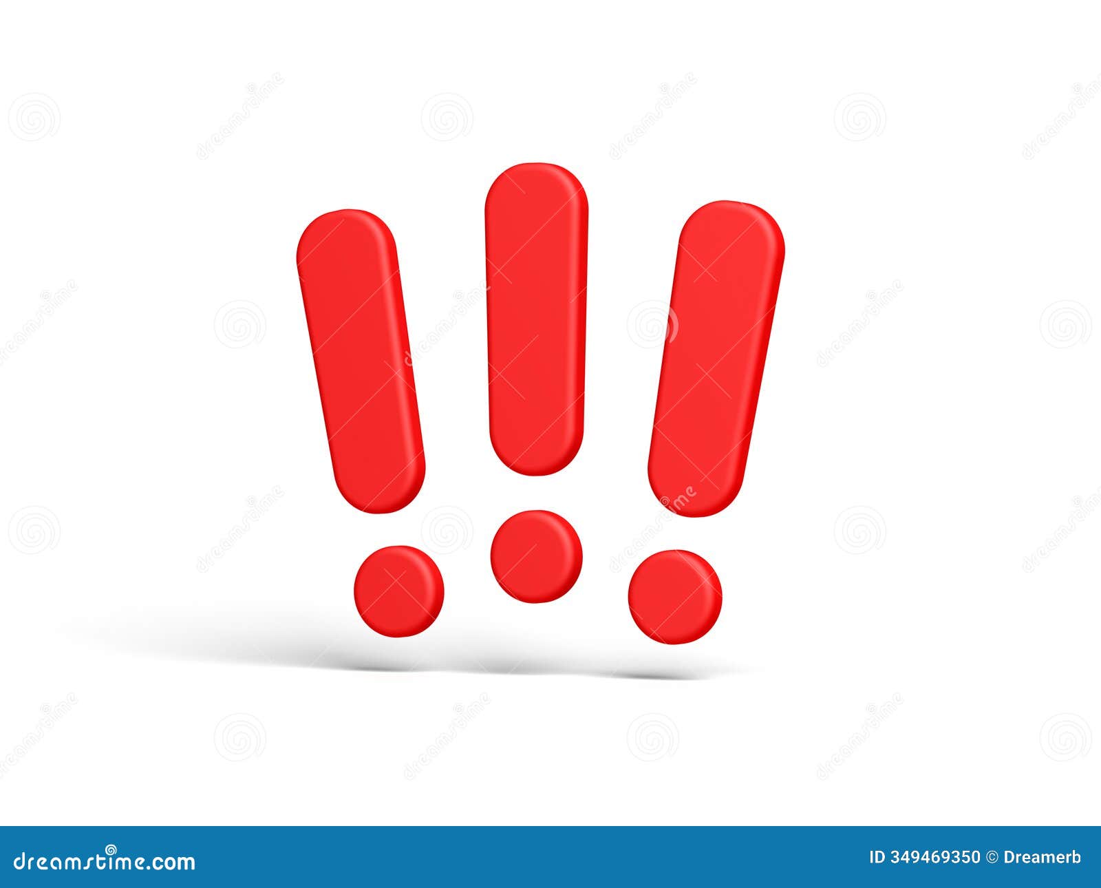 Exclamation Marks And One Question Mark Royalty-Free Stock Photo ...