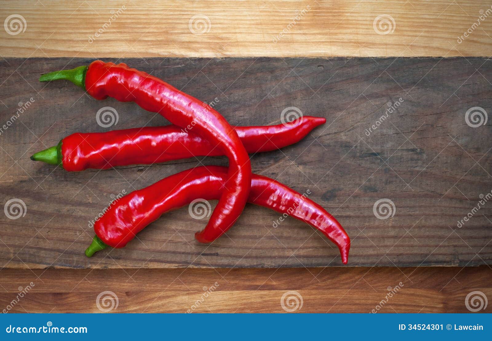 Three Red Peppers stock image. Image of grain, agriculture - 34524301