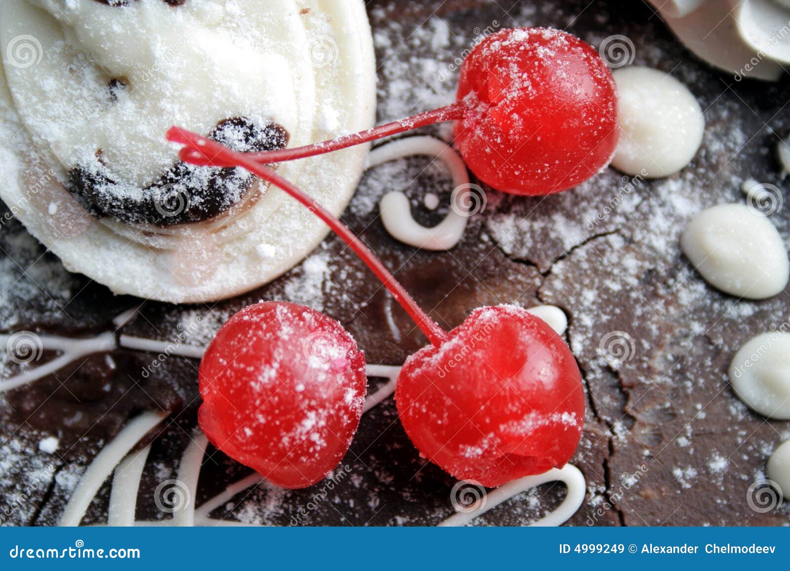 Three red sweet cherry stock image. Image of soft, tree - 4999249